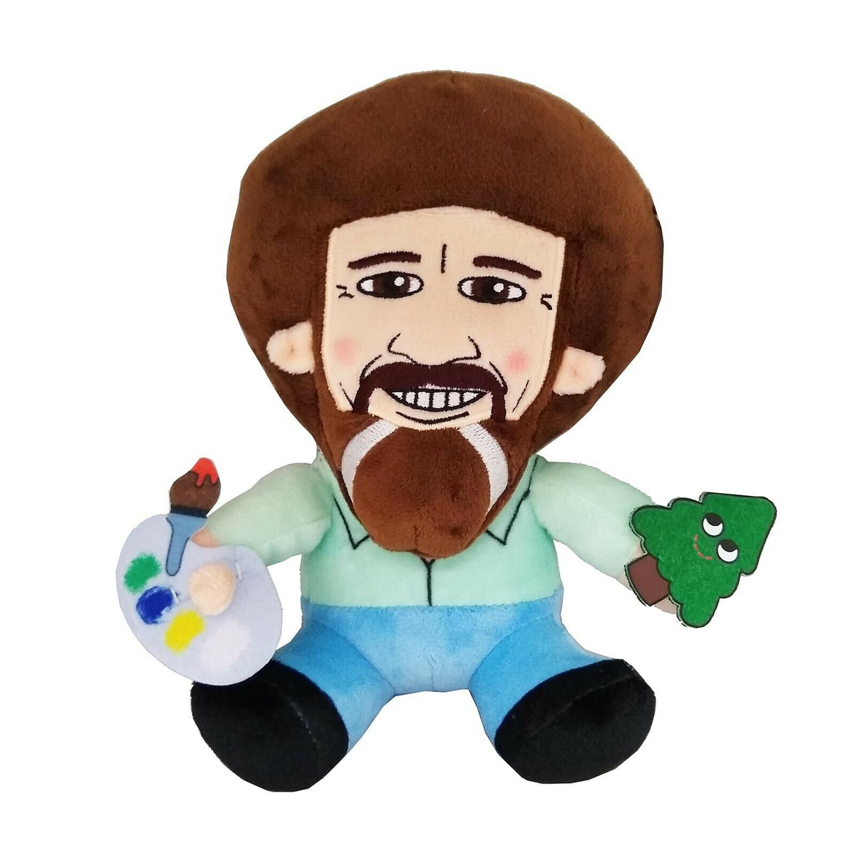 Kidrobot Phunny Bob Ross Plush – Kraven's Toys