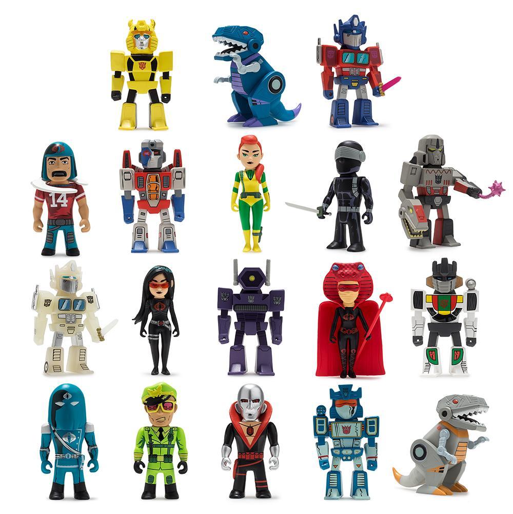 Kidrobot Transformers vs GI Joe Mini Figure Series Sealed Case – Kraven ...